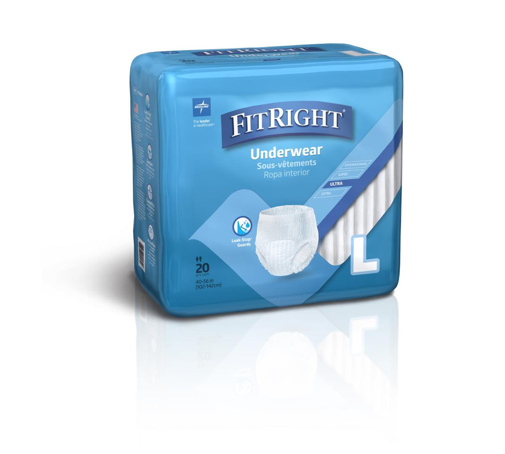 FitRight Ultra Adult Incontinence Underwear, Pull-ups – ACE Medical Inc